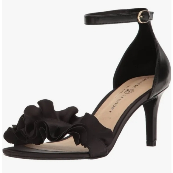Chinese Laundry | Shoes | Chinese Laundry Remmy Ruffle Heels Black ...